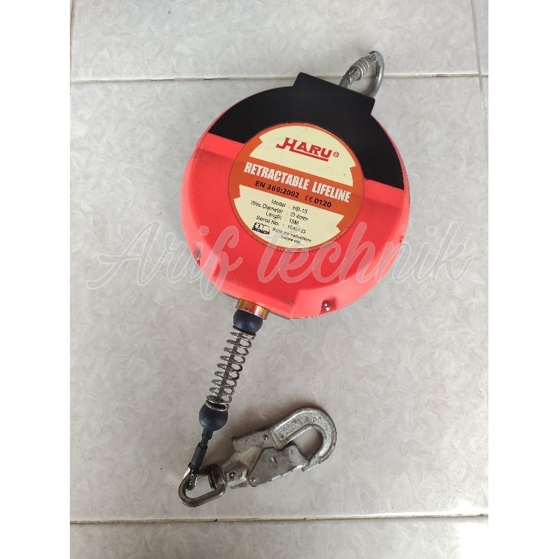 Jual Self retractable life line 15meter / Self retracting lifeline HARU ...