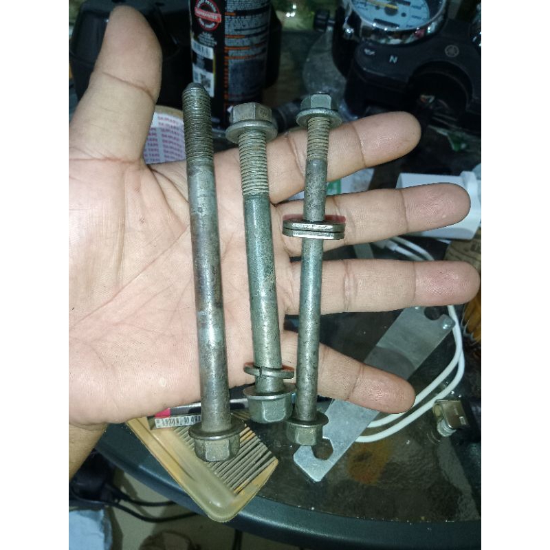 Jual baut mounting baut rangka baut mesin ke rangka rx king original ...