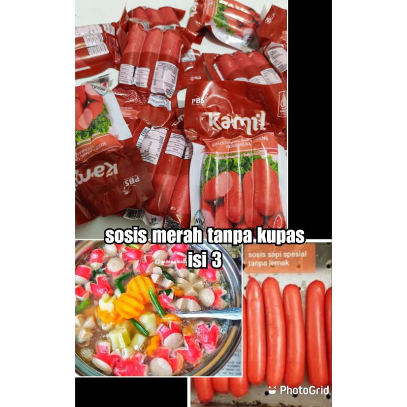 Jual SOSIS KAMIL ISI 3 PCS | Shopee Indonesia