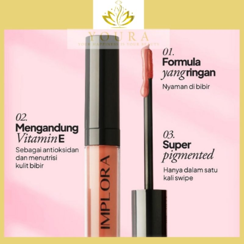 Jual 100% ORI !!! | Lipcream Implora | Implora Urban Lip Cream Matte ...