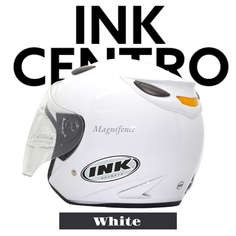 Jual Helm Half Face Dewasa INK Centro Basic Solid SNI Helm Half Face ...