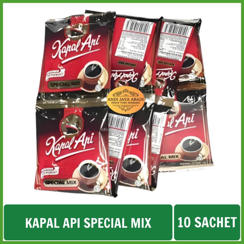 Jual Kopi Kapal Api Special Mix Kopi + Gula Kopi Hitam Instant (1 ...