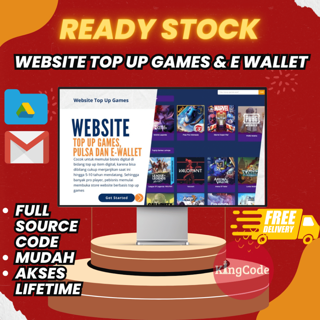 Jual WEBSITE TOP UP GAMES & E-WALLET FULL SOURCECODE | Shopee Indonesia