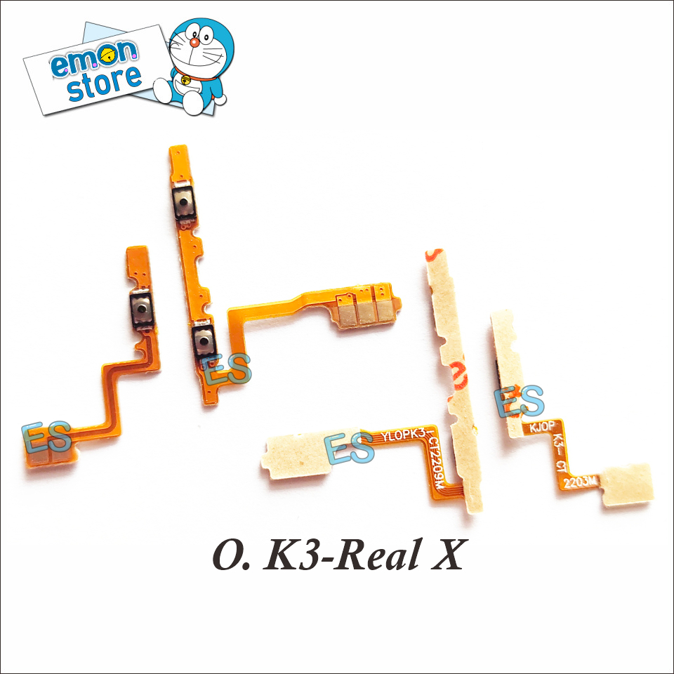 Jual Flexible Tombol Power On Off Flexibel Volume Oppo K3 Realme X | Shopee Indonesia