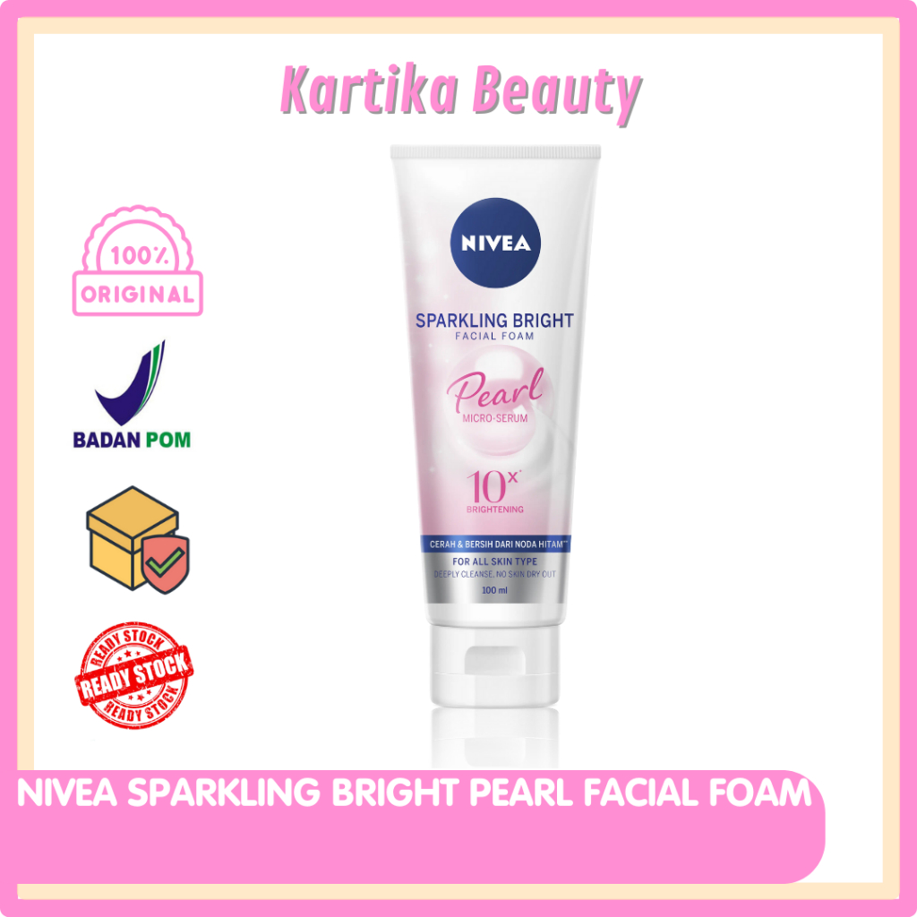 Facial foam nivea sparkling white store