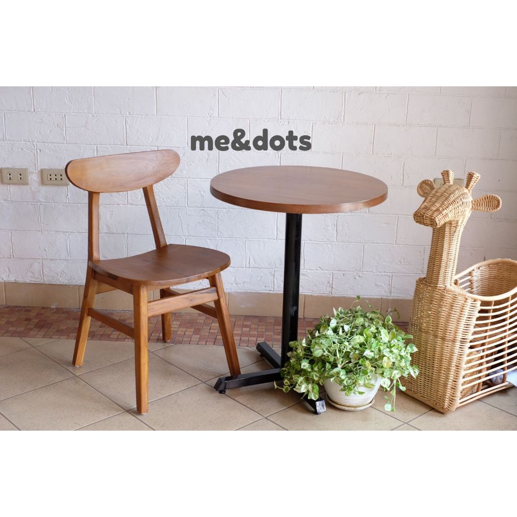 Jual Me&dots - Kursi Cafe Jati/Kursi Makan Jati/Kursi Resto Kayu/Merry ...
