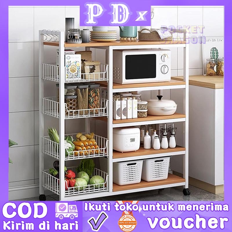 Jual Pocket Dragon Lemari dapur minimalis/Lemari dapur/Rak Oven/Rak ...