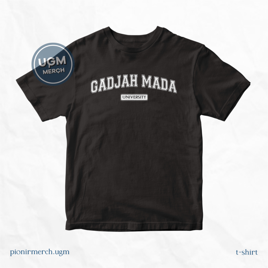 Jual T-shirt UGM Black | Universitas Gadjah Mada | Shopee Indonesia