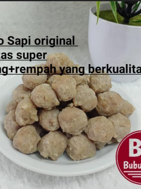 Jual Bakso / baso sapi halus ukuran kecil isi +- 50 pcs - kemasan 300gr - bubuqkim | Shopee ...