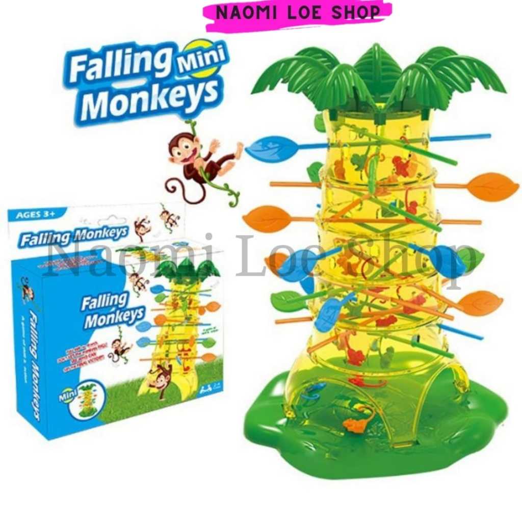 Jual Falling monkey BOARD GAME MONKEY FALLING monyet play kids mainan ...