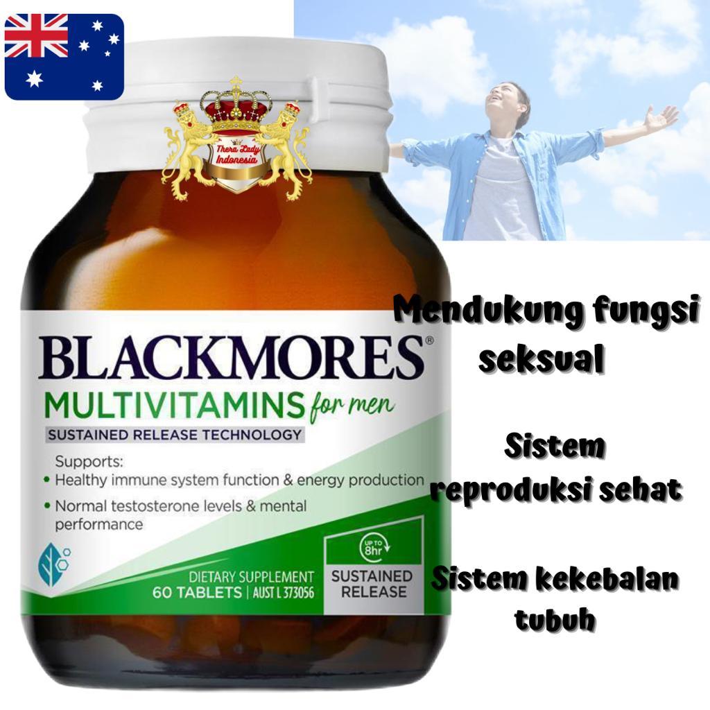 Jual Blackmores Multivitamin For Men 60 Sustained Release 60 Tablets | Shopee Indonesia