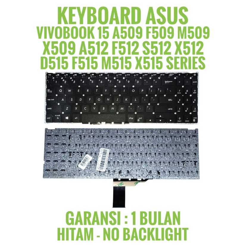 Jual Keyboard Asus VivoBook 15 X512 A512 F512 S512 P3540 PX574 A509 ...