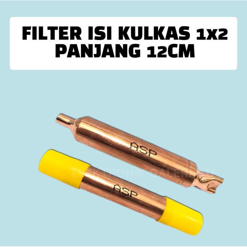 Jual FILTER ISI KULKAS 1X2 PANJANG 12CM | Shopee Indonesia