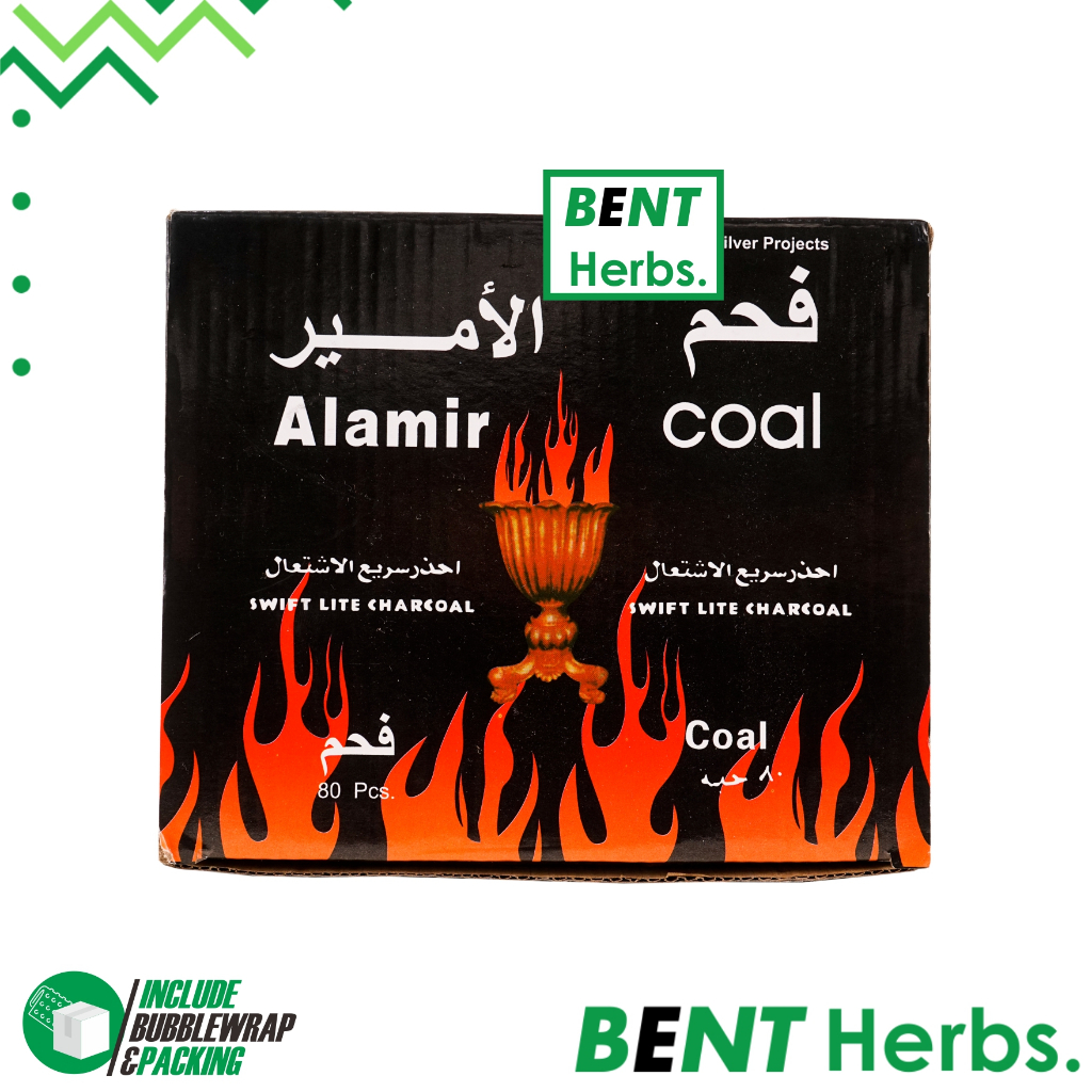 Jual Arang Magic Alamir Charcoal Coal 35 MM Polo 80 pcs Areng Al Amir ...