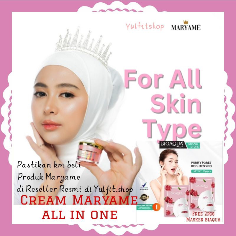 Jual MARYAME Beauty Cream Glow Up Original | Shopee Indonesia