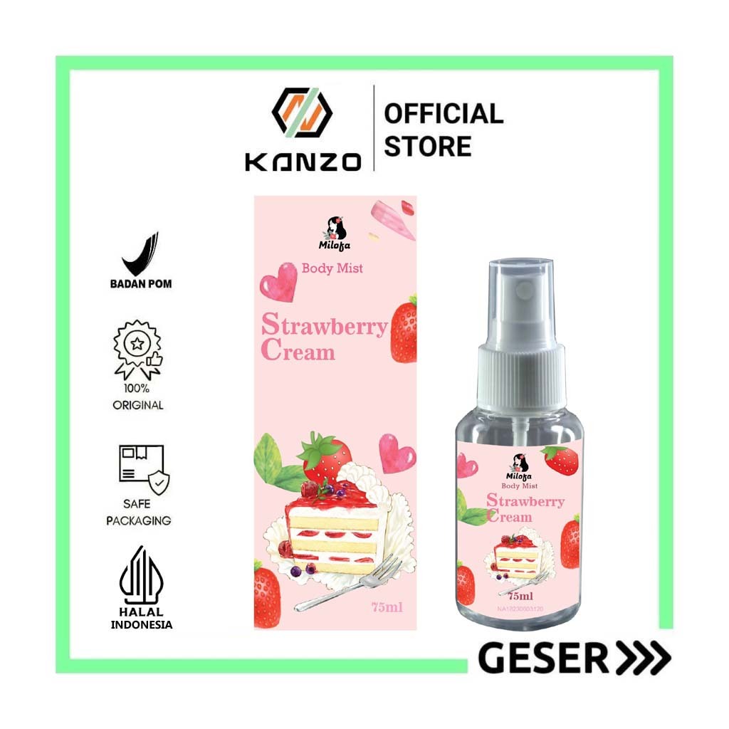 Jual Kanzo - [BPOM] Parfum Body Mist Milofa 75ml Best Seller / Parfum ...