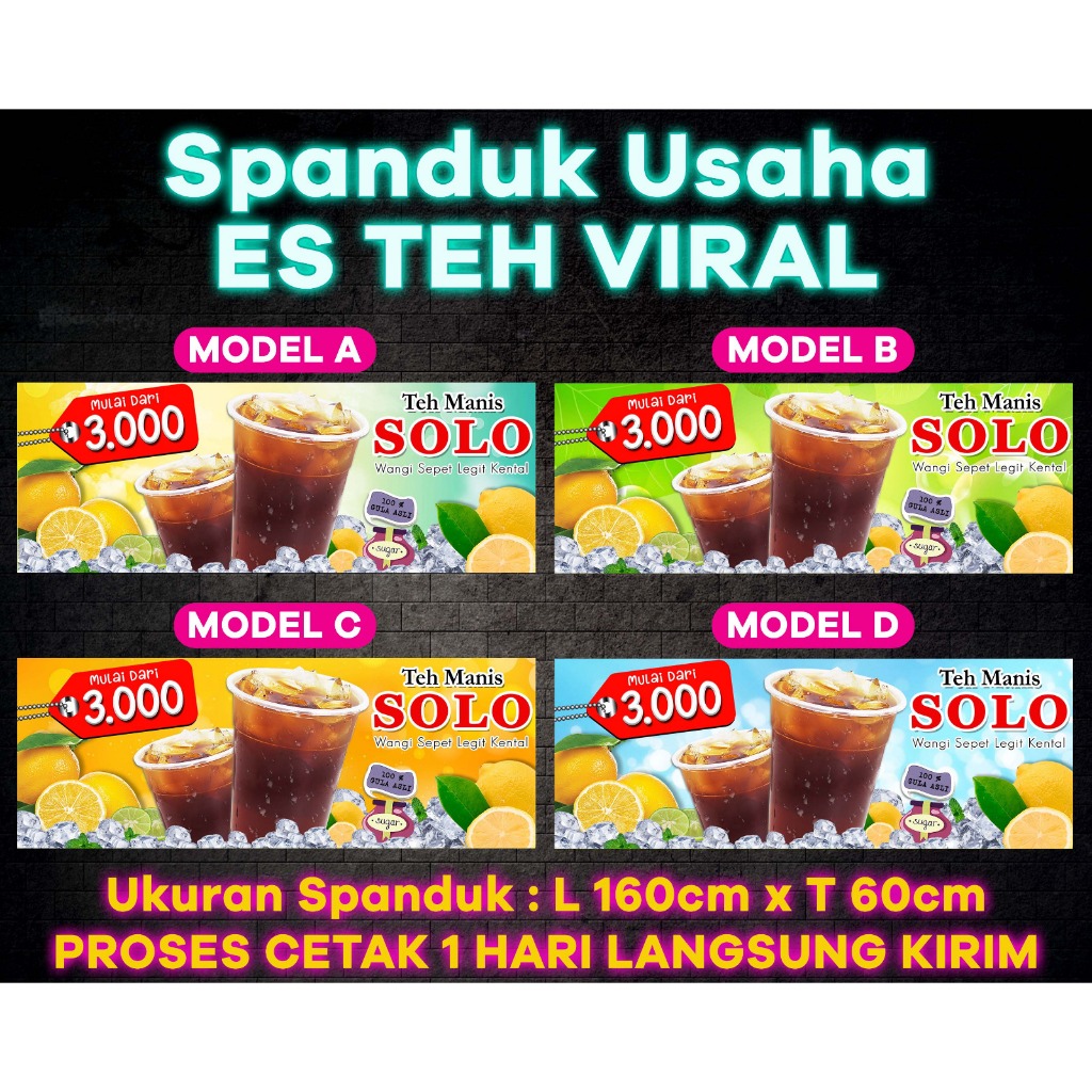 Jual Cetak Spanduk Banner Baner Benner Bener Jualan Makana Minuman ...