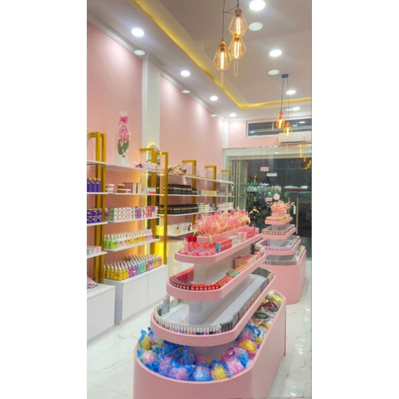 Jual Meja Display Kosmetik - Rak Display Kosmetik | Shopee Indonesia
