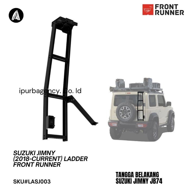 Jual SUZUKI JIMNY JB74 2018-NOW REAR LADDER TANGGA FRONT RUNNER LASJ003 ...