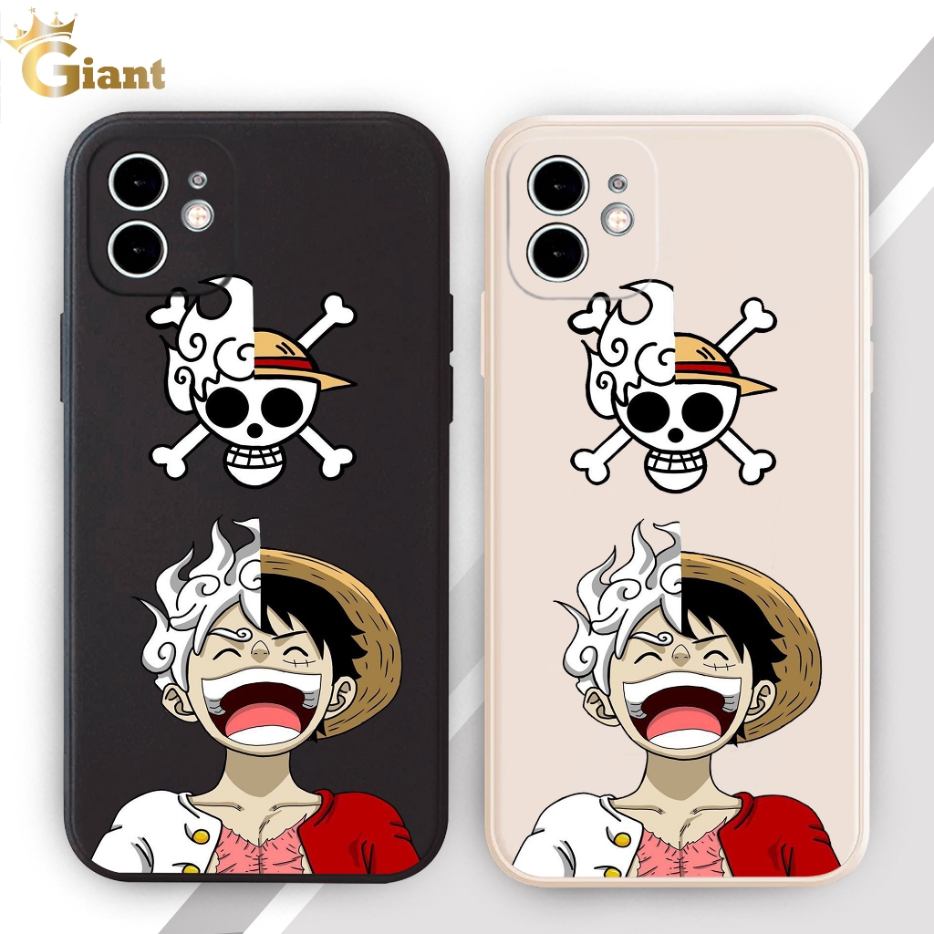 Jual Case Anime one piece joy boy x luffy Oppo A745G RENO5678 A95 A76 ...