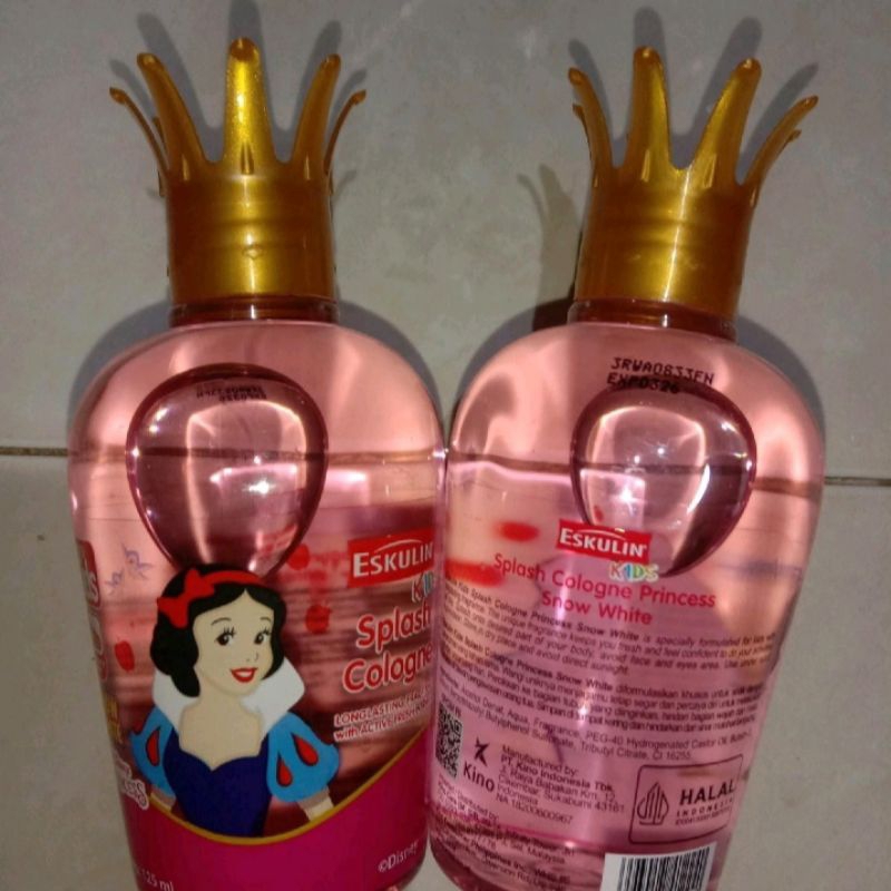 Jual Eskulin Kids Splash Cologne Snow White 125Ml, Eskulin Kids Cologne ...