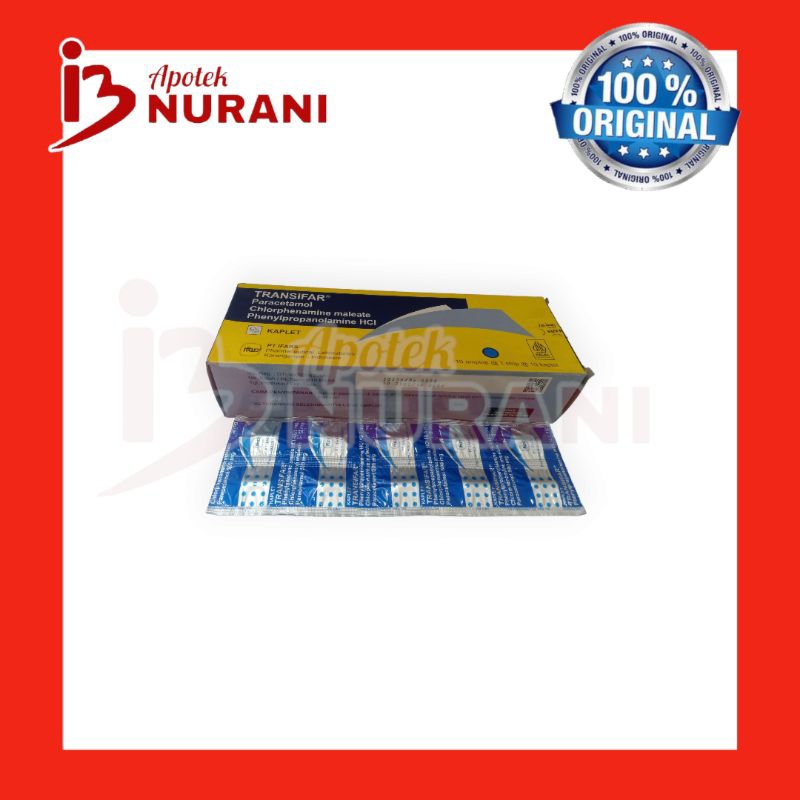 Jual TRANSIFAR TABLET OBAT UNTUK DEMAM, FLU DAN BATUK | Shopee Indonesia