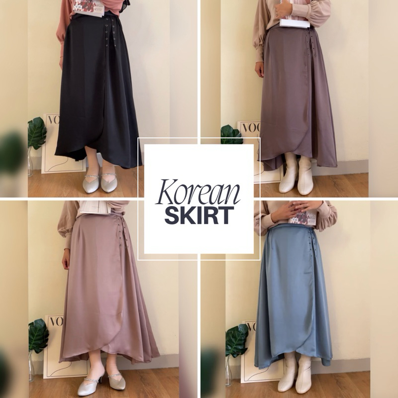 Jual Feoutfit - Korean Skirt | Rok Korea Kekinian Premium by Fe ...