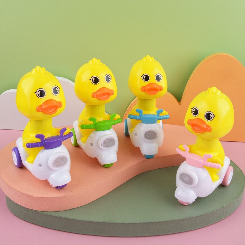 Jual MAINAN MOTOR BEBEK TEKAN KEPALA TANPA BATRAI JALAN OTOMATIS ...