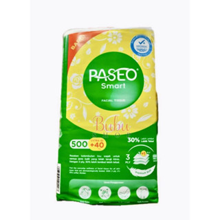 Jual tissue tisu paseo smart 500 + 40 ply / 540 helai 3ply | Shopee ...