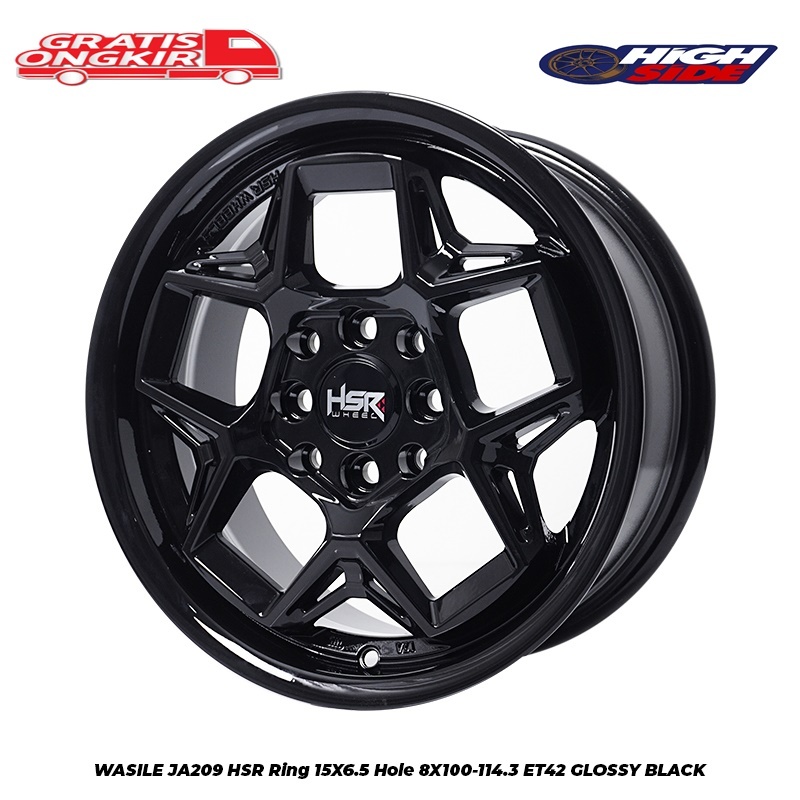 Jual Velg Hsr Wasile Racing R15 Mobil Nissan March,Livina,Agya,Mirage ...