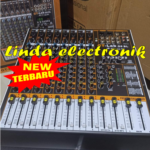 Jual mixer gt lab g8 bl gtlab g8bl 8 channel original NEW COMPRESSOR | Shopee Indonesia