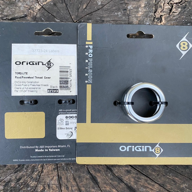 Jual Accesories Hub Fixed / Freewheel Origin 8 Thread Cover Silver NOS ...