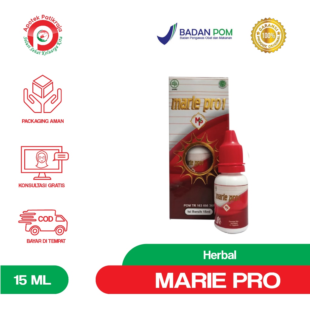 Jual MARIE PRO1 15ML | Shopee Indonesia