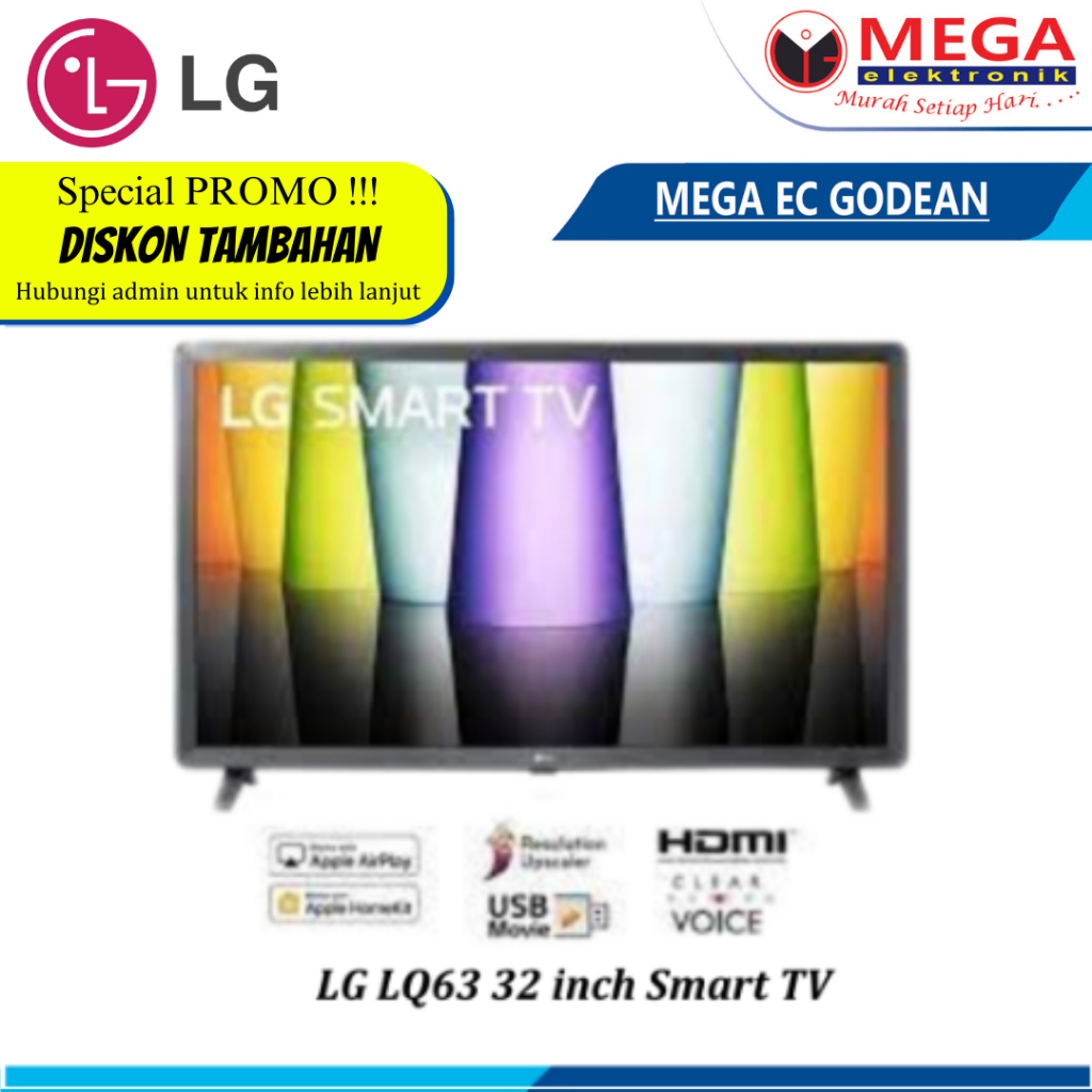 Jual LED LG 32LQ630BPSA SMART TV 32 INCH GARANSI RESMI | Shopee Indonesia