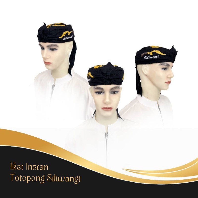 Jual Premium Iket Totopong Bordir Siliwangi Adat Budaya Sunda | Shopee ...