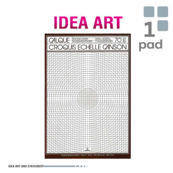 Jual Canson Calque Tracing Paper A4 70 gr Kertas Gambar Skala 200017141 ...