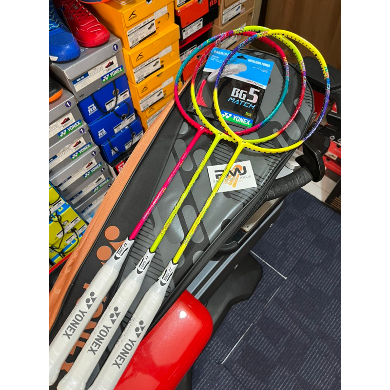 Jual RAKET BADMINTON YONEX NANOFLARE 002 FEEL CLEAR ABILITY | Shopee Indonesia