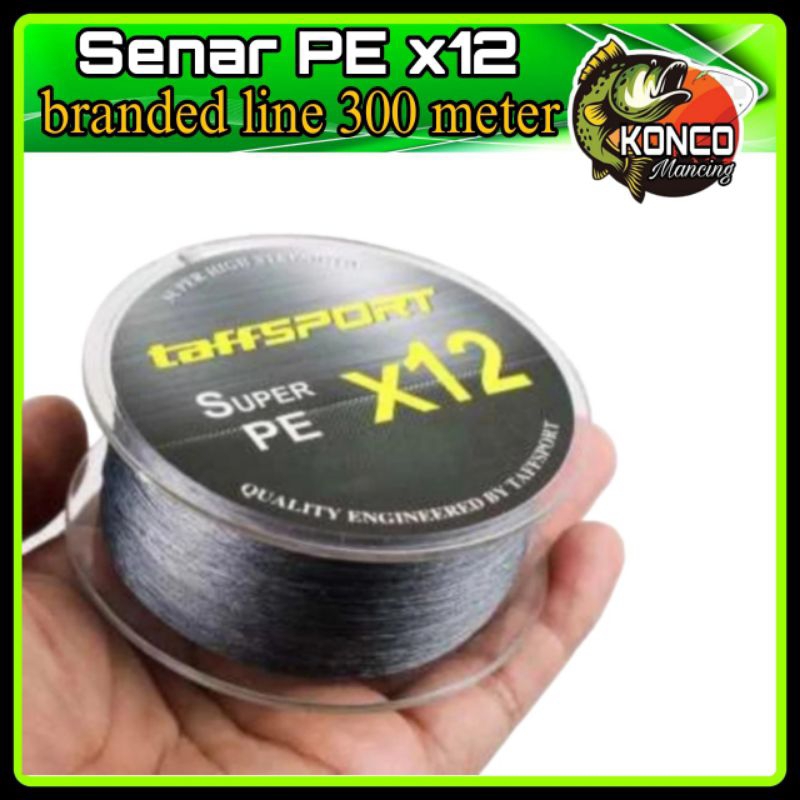 Jual senar tali benang PE 12X branded line 300 meter | Shopee Indonesia