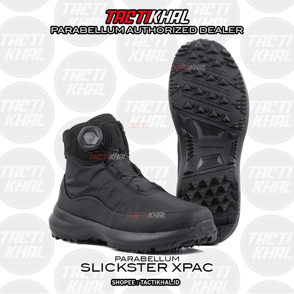 Jual Sepatu PARABELLUM SLICKSTER XPAC - Original Parabellum | Shopee ...