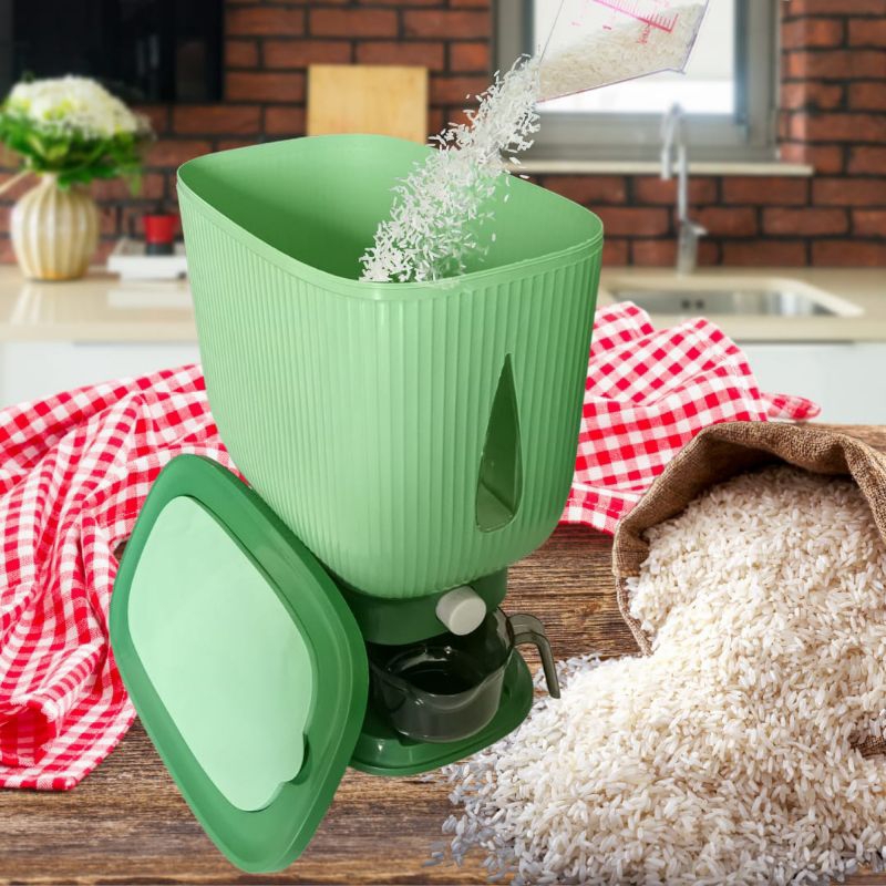 Jual Dispenser Tempat Penyimpanan 10 Kg Praktis Rice Dispenser Wadah ...