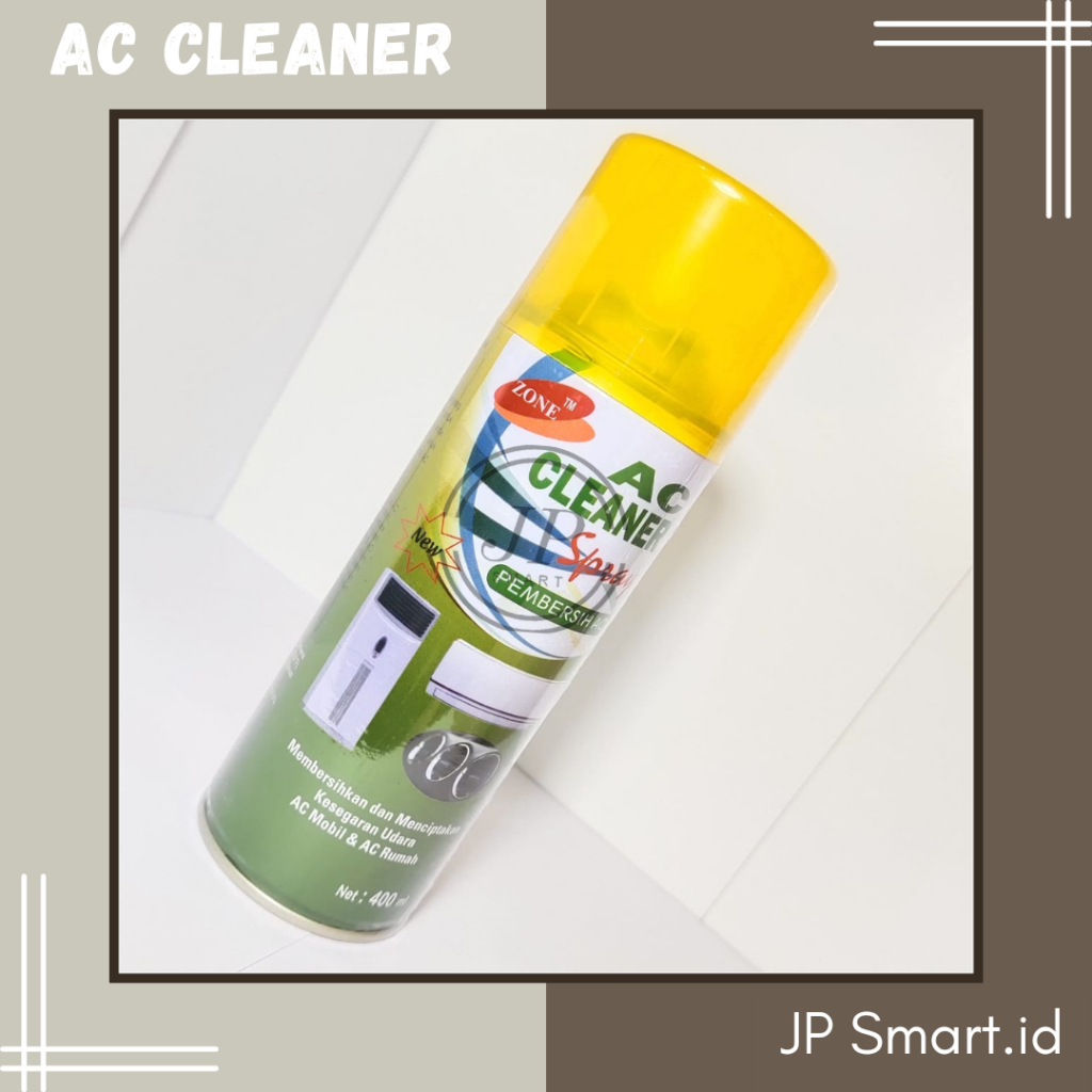 Jual Zone Air AC Cleaner 400ml Pembersih pengharum AC Mobil Atau AC ...
