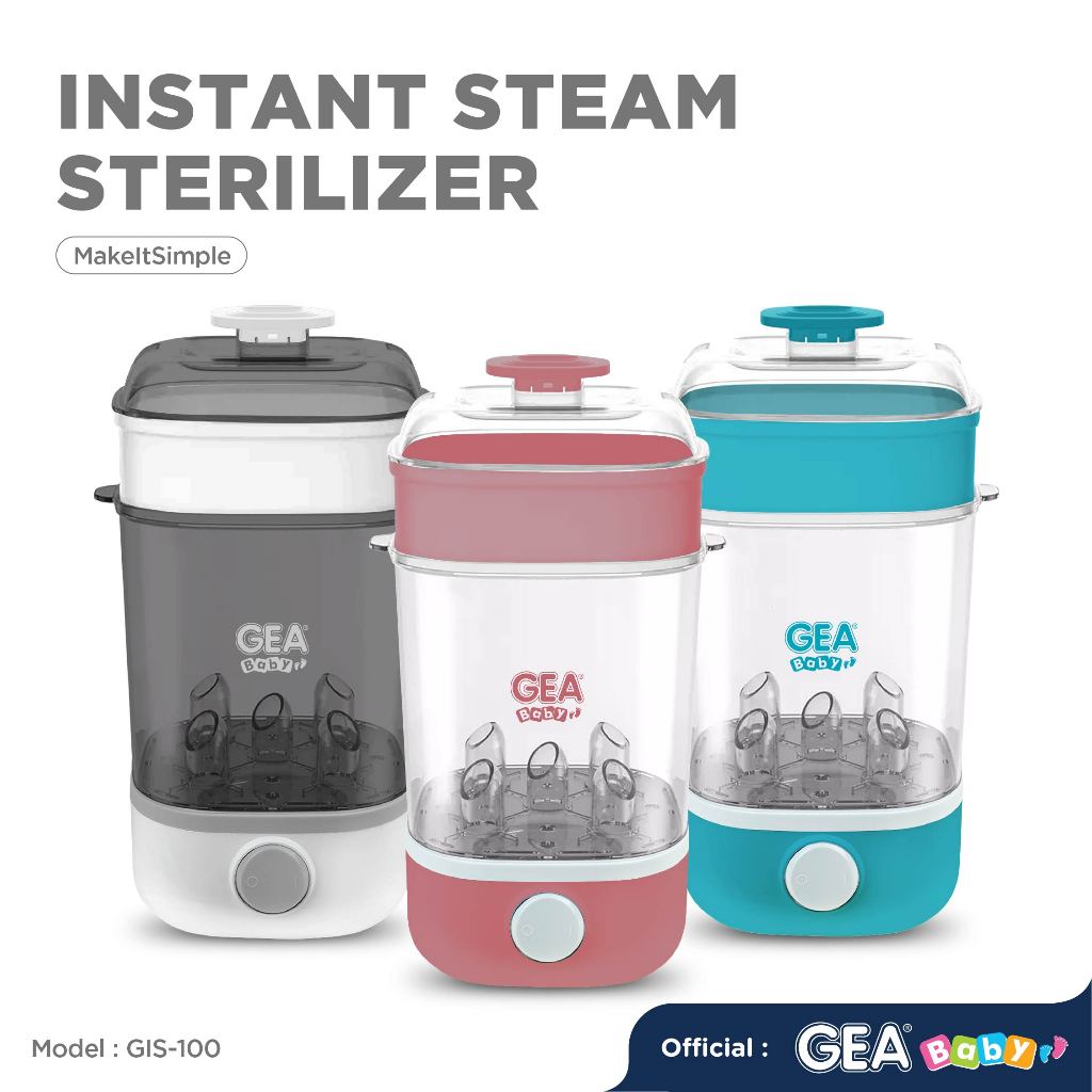 Jual GEA Baby Instant Steam Sterilizer GIS-100 / sterilisasi uap ...