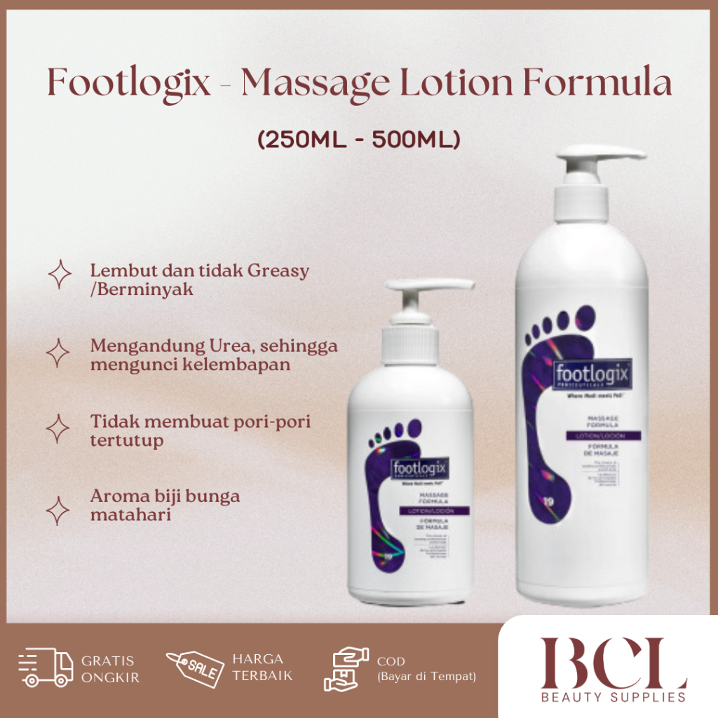 Jual Footlogix Massage Lotion 250ml | Pemijat Kaki Footlogix Pedicure ...