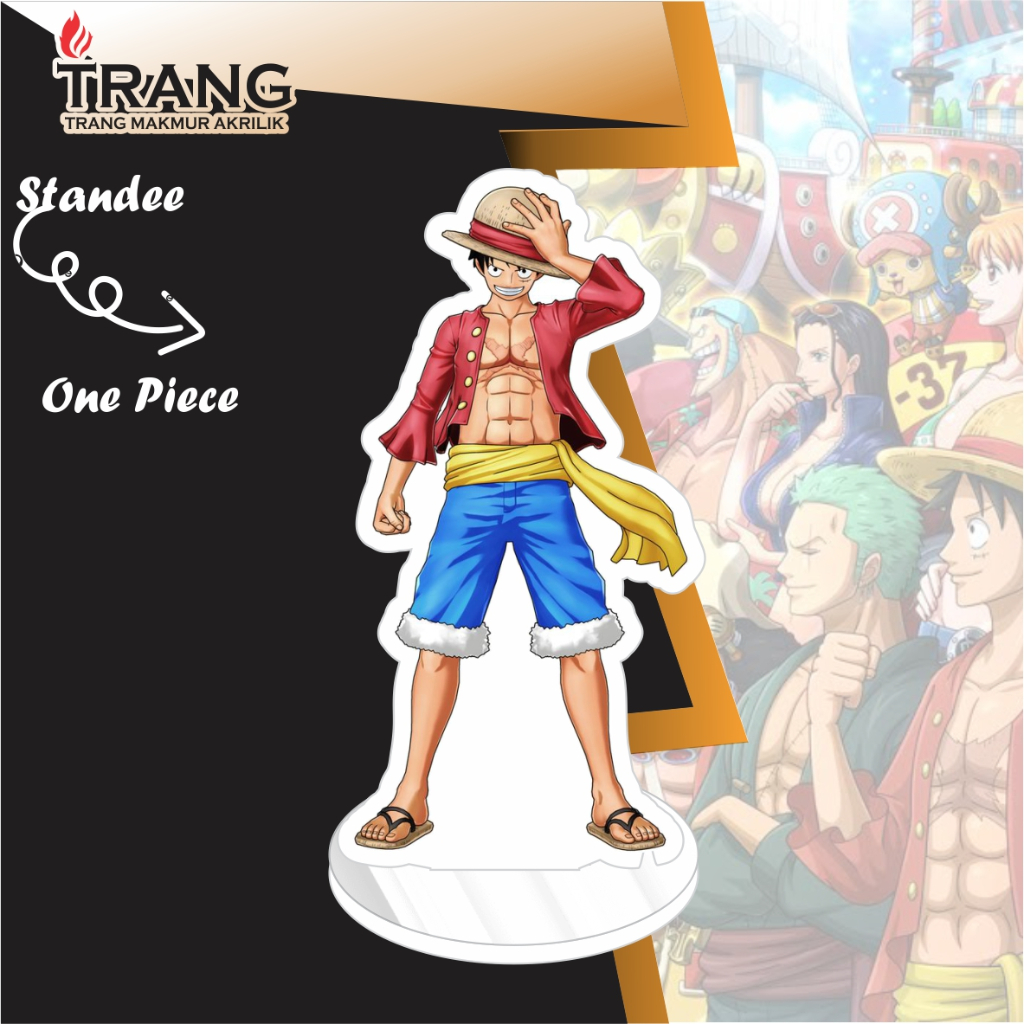 Jual Standee Figure Akrilik One Piece / Standing Action figure Acrylic ...