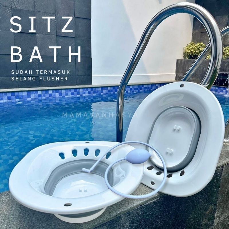 Jual [Ready Stock] Sitz Bath + Selang Flusher Untuk Wasir dan ...
