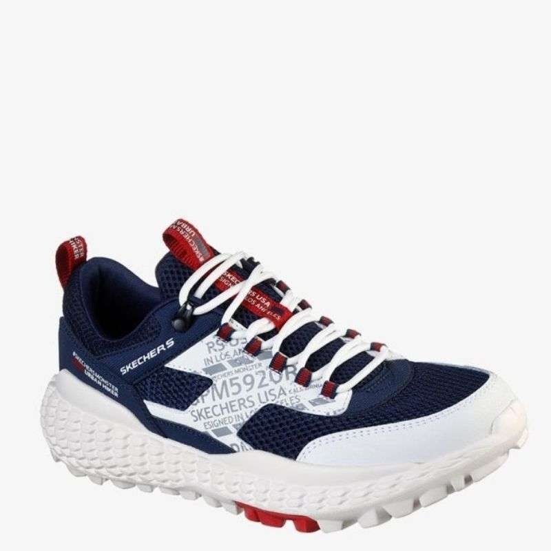 Jual Skechers Monster Mashton - White Navy | Shopee Indonesia