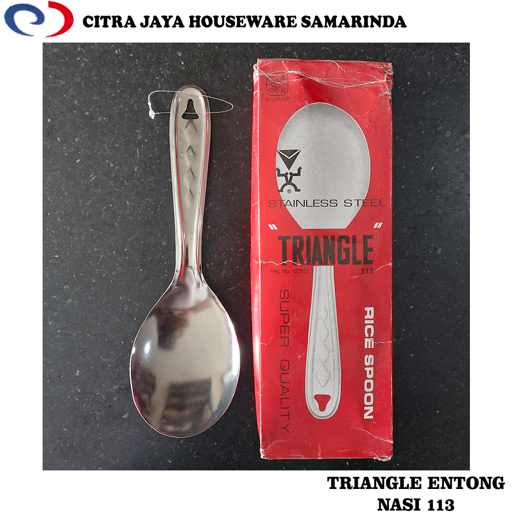 Jual Sendok Nasi / Entong Nasi Triangle 113 1 Buah | Shopee Indonesia