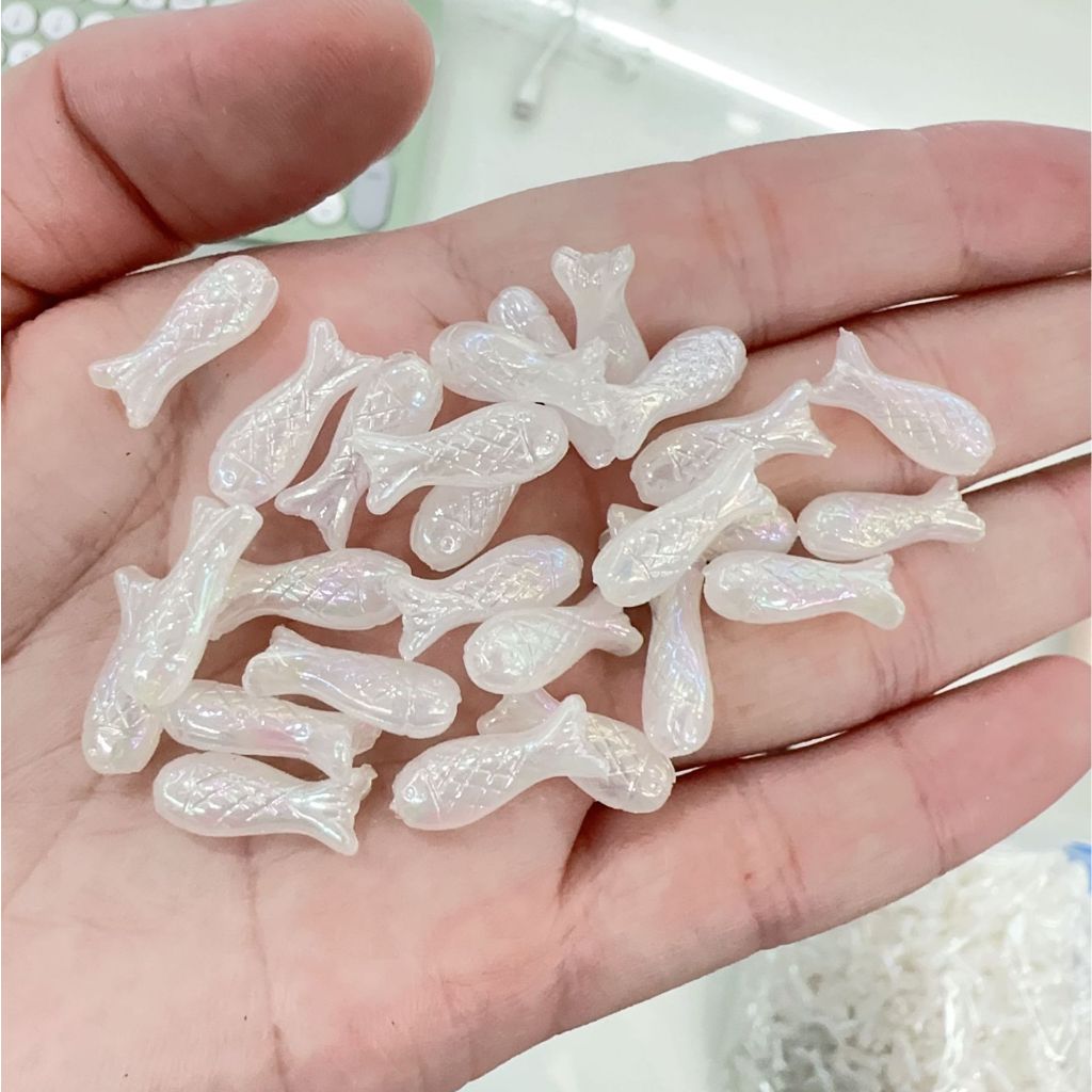 Jual 10 gr Manik-manik Mutiara PEARL - IKAN KECIL | Shopee Indonesia