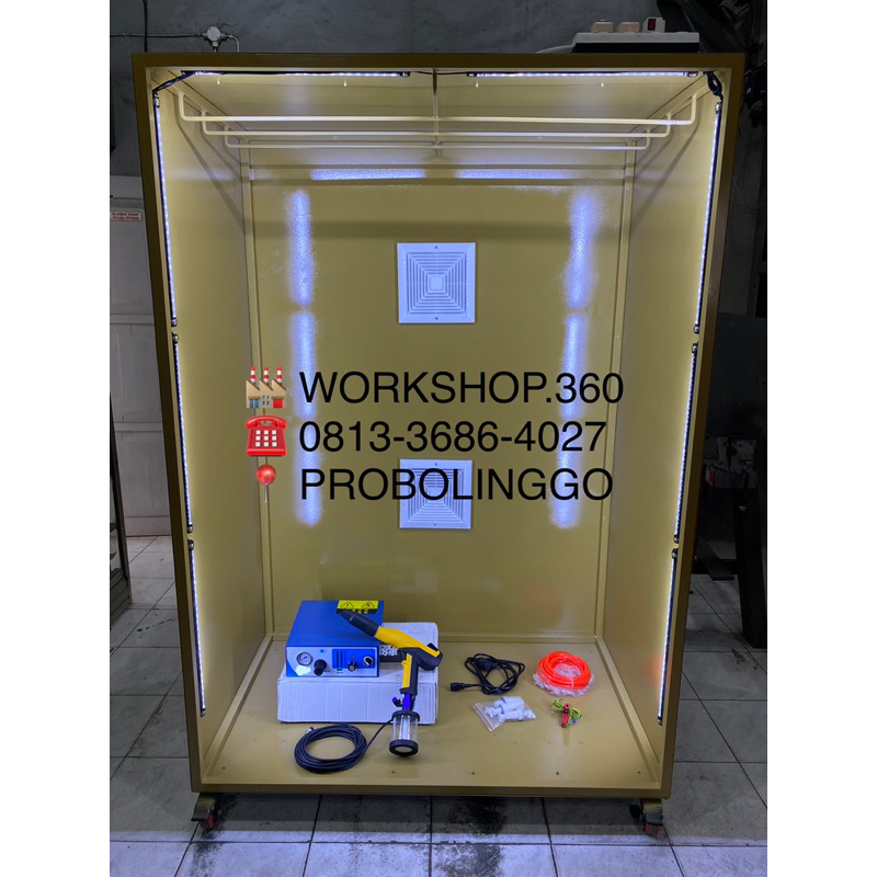 Jual MESIN SPRAYBOOTH POWDERCOATING , SPRAY BOOTH , POWDER COATING ...