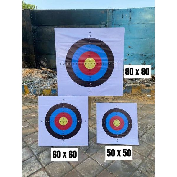 Jual Bantalan Target Panahan tebal 3cm ukuran 60x60cm sasaran panah ...